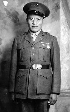 The Navajo Times Online - Code talker comes home to Kaibeto