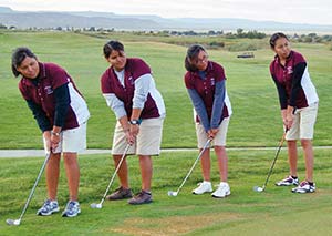 The Navajo Times Online - Shiprock girls' golf team finds that the game ...