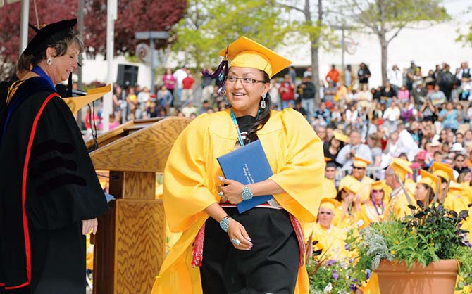 The Navajo Times Online - Education: 500 students graduate during San ...