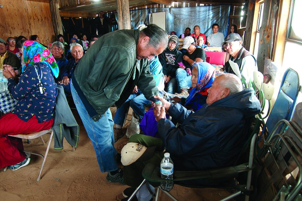 Diné ranchers protest Hopi impoundments - Navajo Times