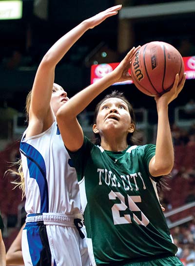 Tuba City pulls off stunner, upsets top seed Valley Christian - Navajo ...