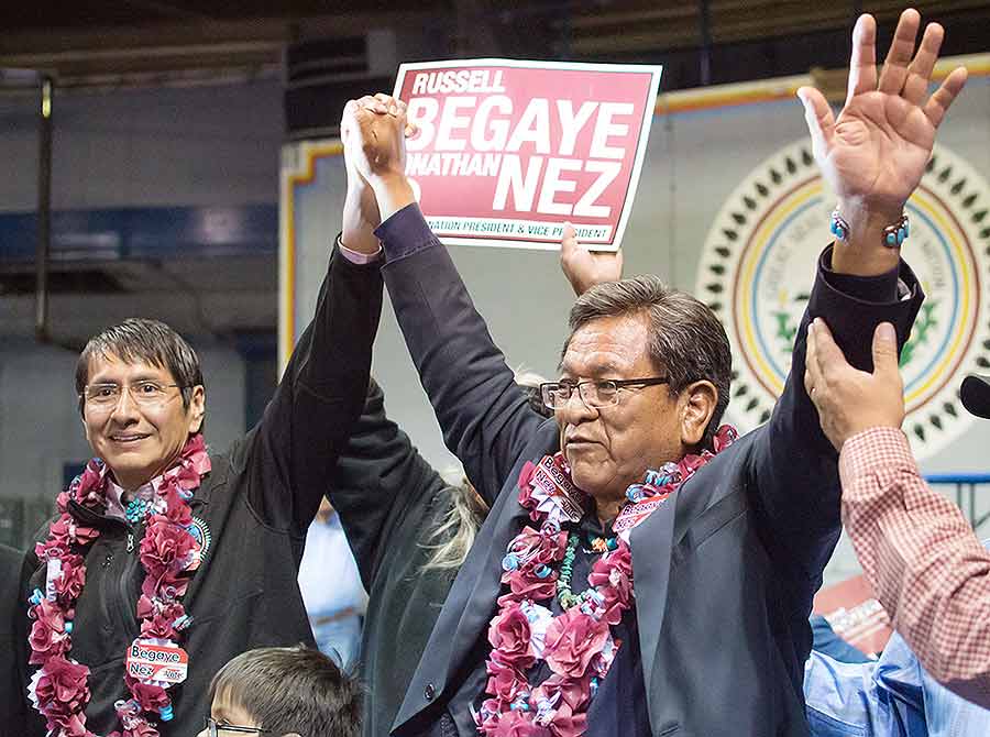 Begaye-Nez supporters celebrate victory - Navajo Times