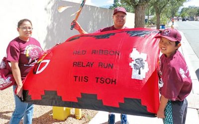 Red Ribbon runners promote healthy, drug-free lifestyle - Navajo Times