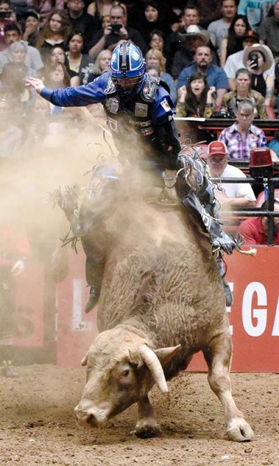 Chippewa Sioux bull rider making his mark in PBR - Navajo Times