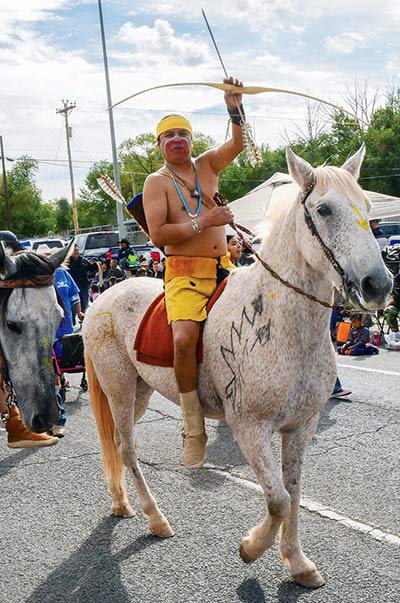 ‘Warrior’ draws attention at tribal fairs - Navajo Times