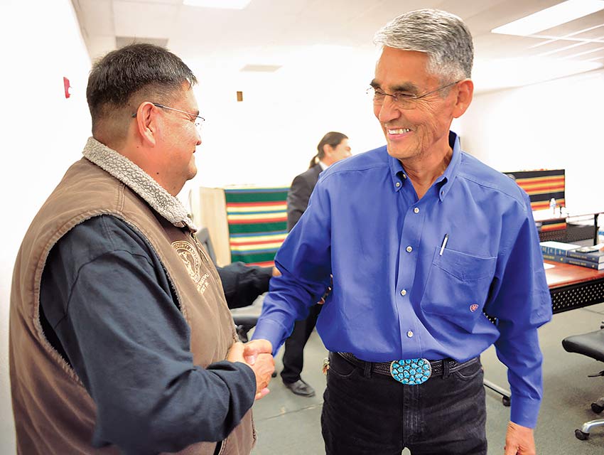 Supreme court: Shirley can try for third term - Navajo Times