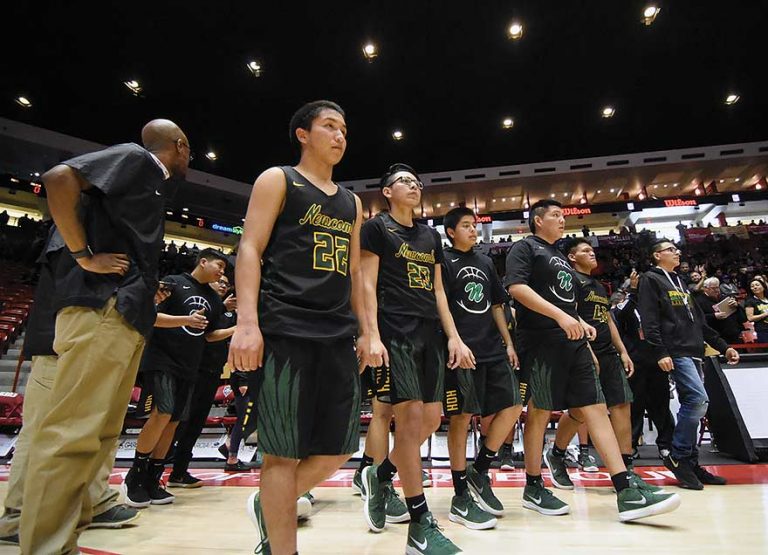 Newcomb, SFIS boys go down fighting in state finals - Navajo Times