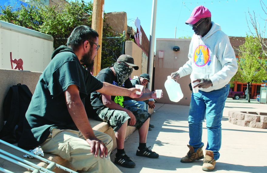 Homeless in border town getting by, livin’ - Navajo Times