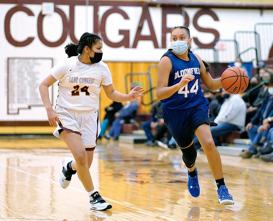 Bloomfield girls get tough road win at Tohatchi - Navajo Times