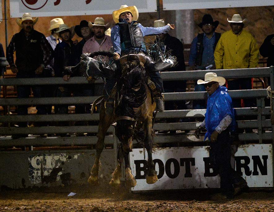 Magdalena bronc rider wins ‘hometown rodeo’ - Navajo Times