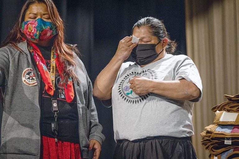 Healing blanket offers rejuvenation, Hózhó for grieving families ...