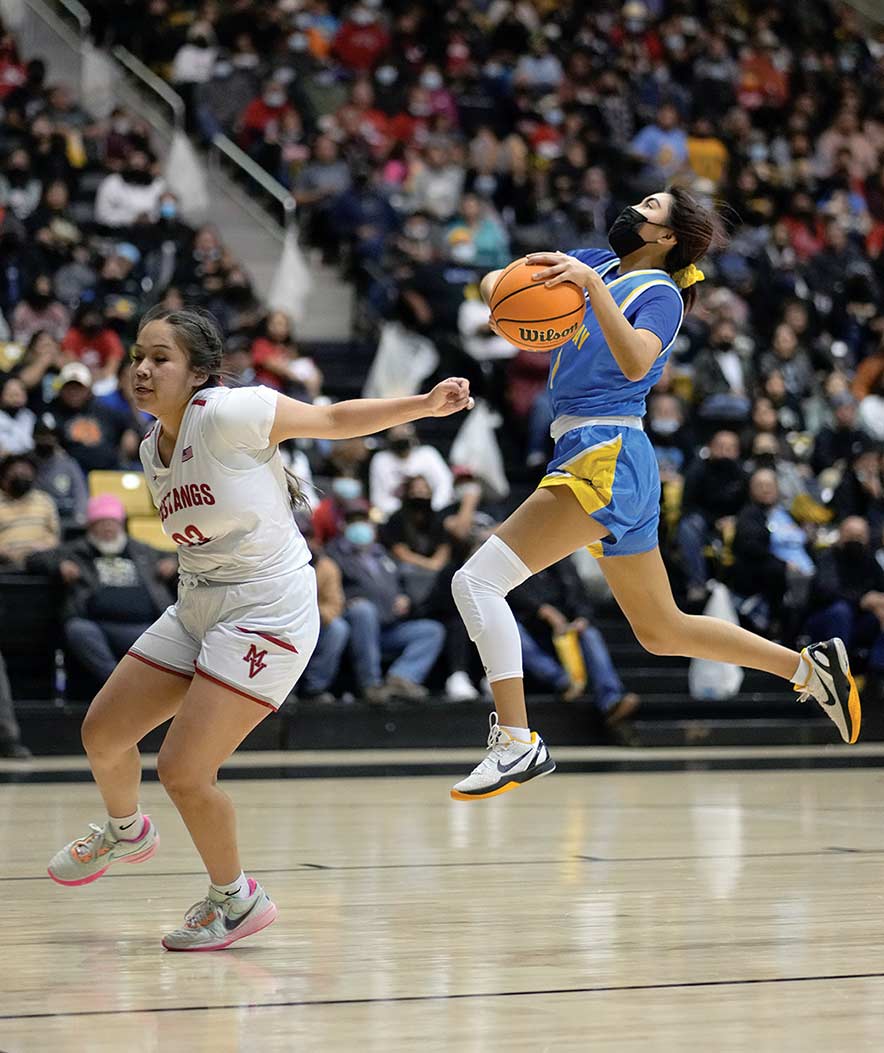 Lady Mustangs sit pretty after defeating Alchesay for 3A North Region ...