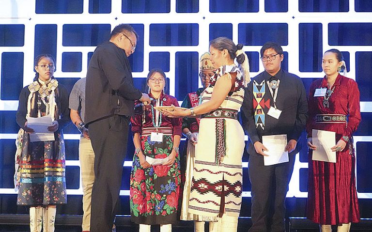 Desiree Fowler sworn in as ASBA president - Navajo Times
