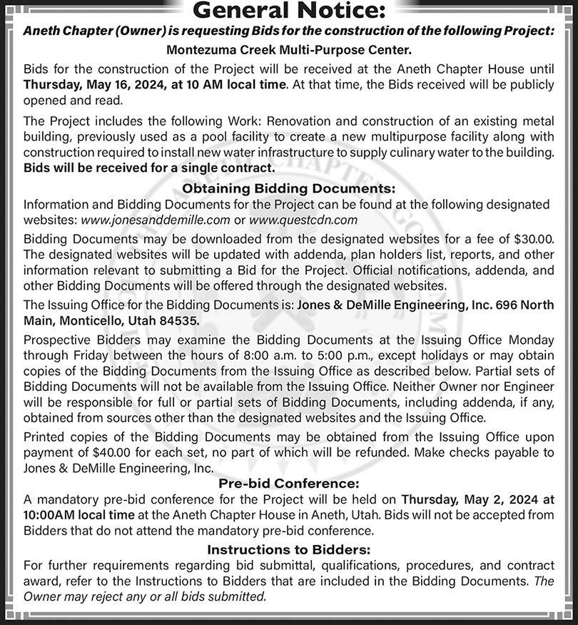 Classifieds - Navajo Times