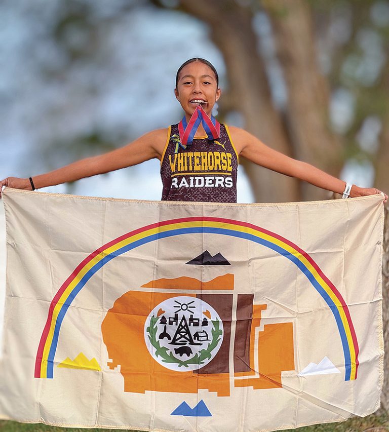 “Whitehorse Exists”: Two runners represent Navajo Nation at state race ...