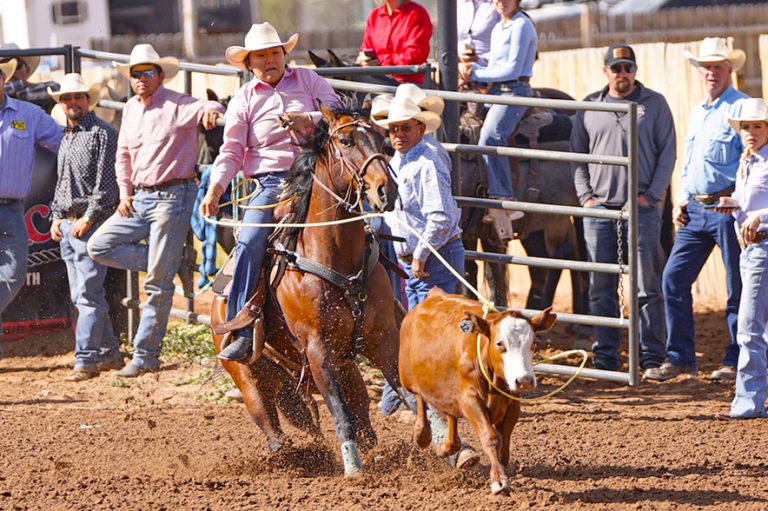 Home of the Navajo PRCA Rodeo: Louisiana cowboy leads bareback field ...