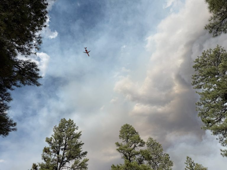 Smoke rises over St. Michaels as Oak Ridge Fire spreads - Navajo Times