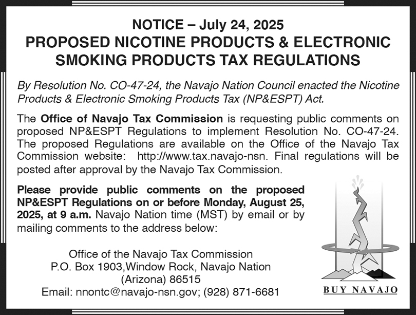 Classifieds - Navajo Times