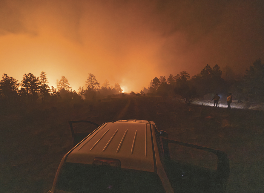 Oak Ridge Fire consumes over 10,600 acres as monsoon rain brings some relief - Navajo Times