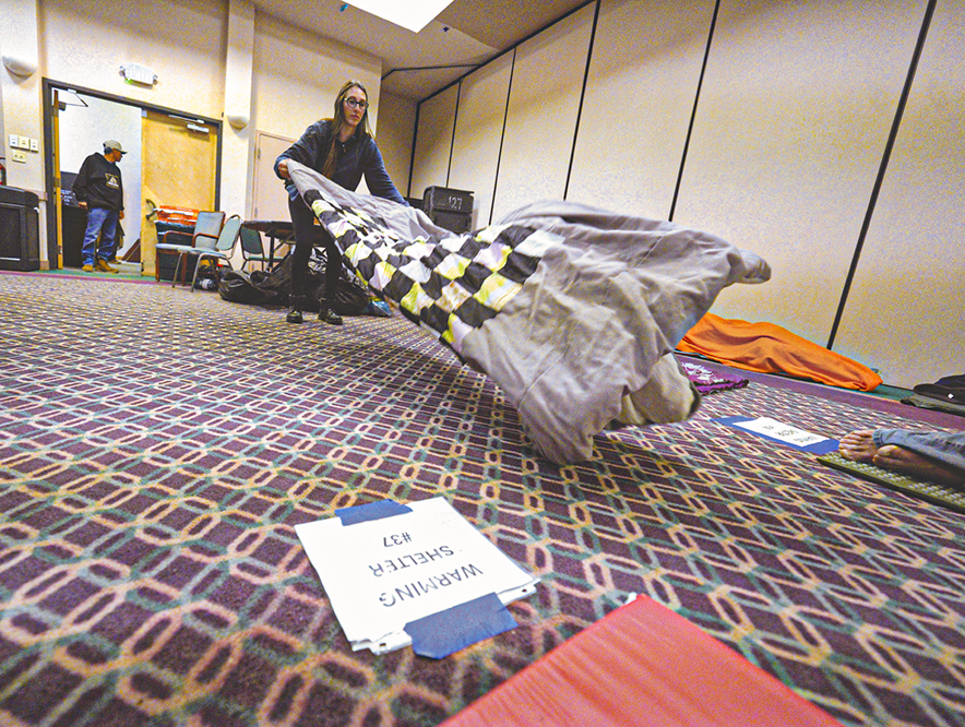 Safe place to sleep: Gallup shelter opens its doors as cold turns ...